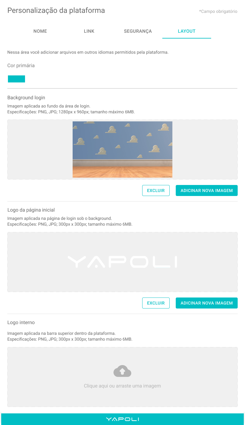Como alterar os logos de personalização da Plataforma? – Central de ...